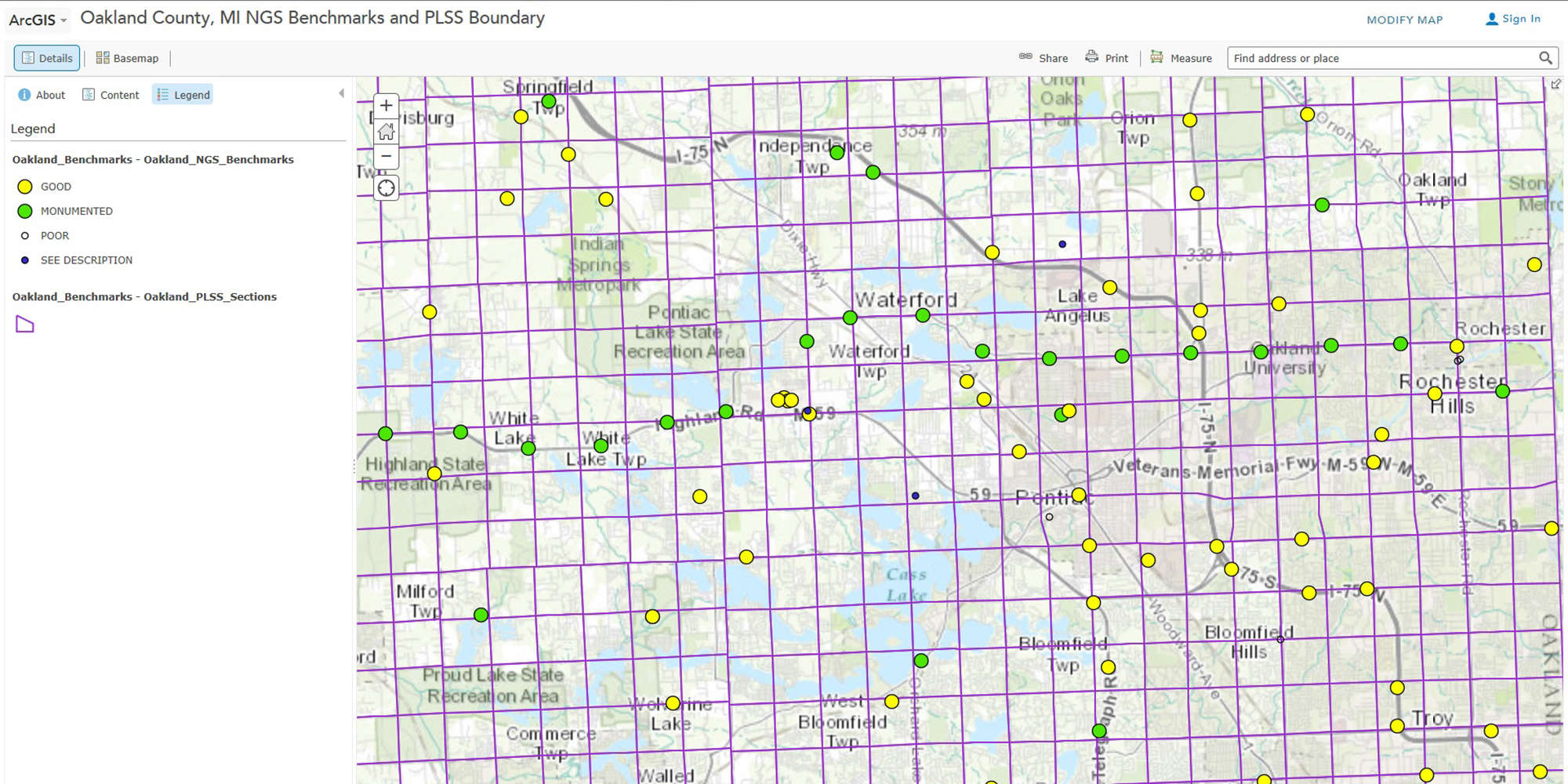 Oakland County Benchmarks - Spalding DeDecker